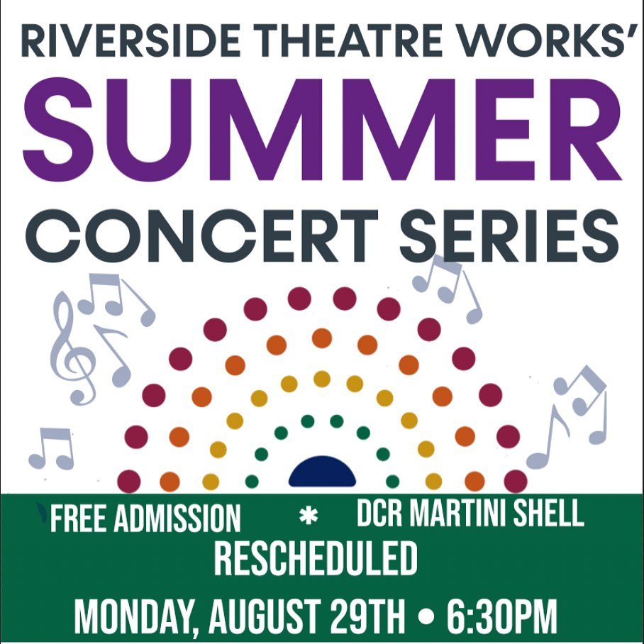 Riverside Theatre Works' Final Summer Concert is Today